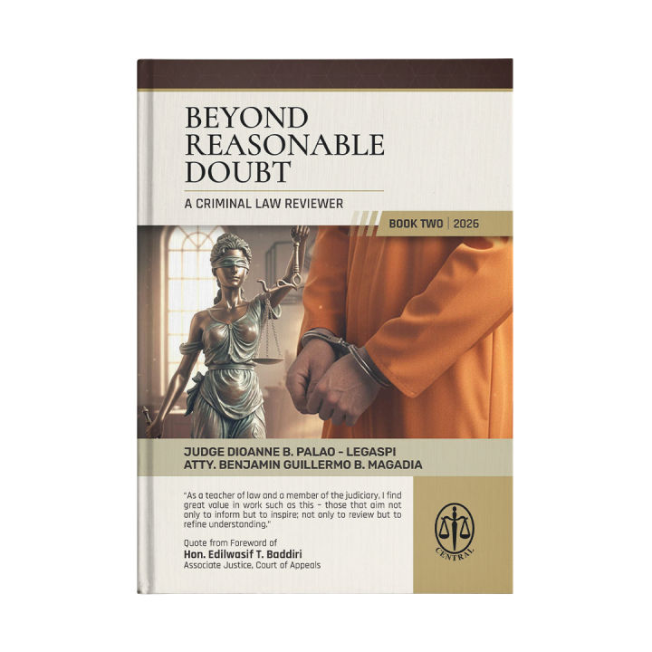 Beyond Reasonable Doubt: A Criminal Law Reviewer (Book 2) (2026) by ...