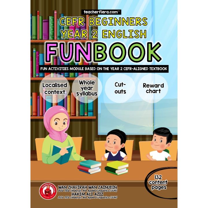 CEFR BEGINNERS YEAR 2 ENGLISH FUNBOOK BY TEACHERFIERA.COM | Lazada
