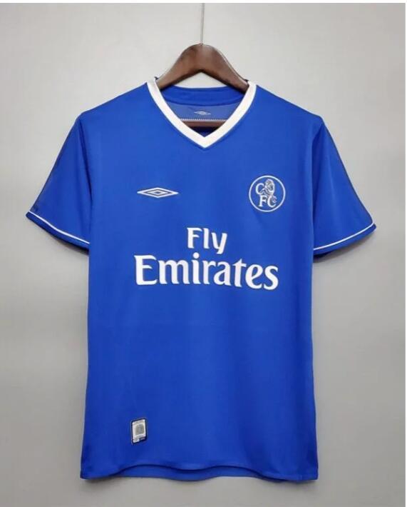 CHELSEA 2003-2005 HOME RETRO FOOTBALL SHIRT | Lazada.co.th
