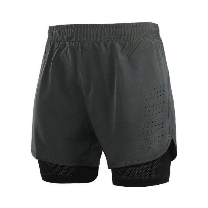 Coolair Mens 2 In 1 Running Shorts Quick Drying Breathable Active