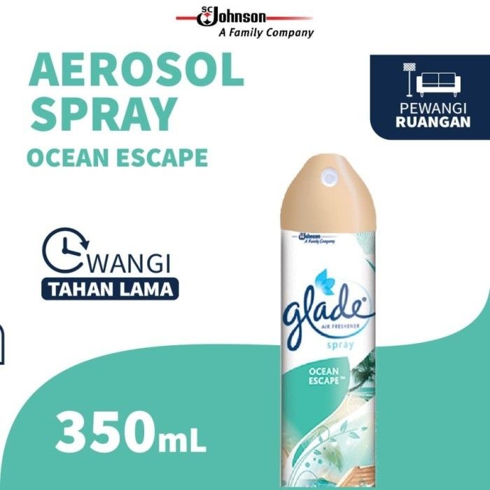 GLADE AEROSOL OCEAN ESCAPE 350 ML | Lazada Indonesia