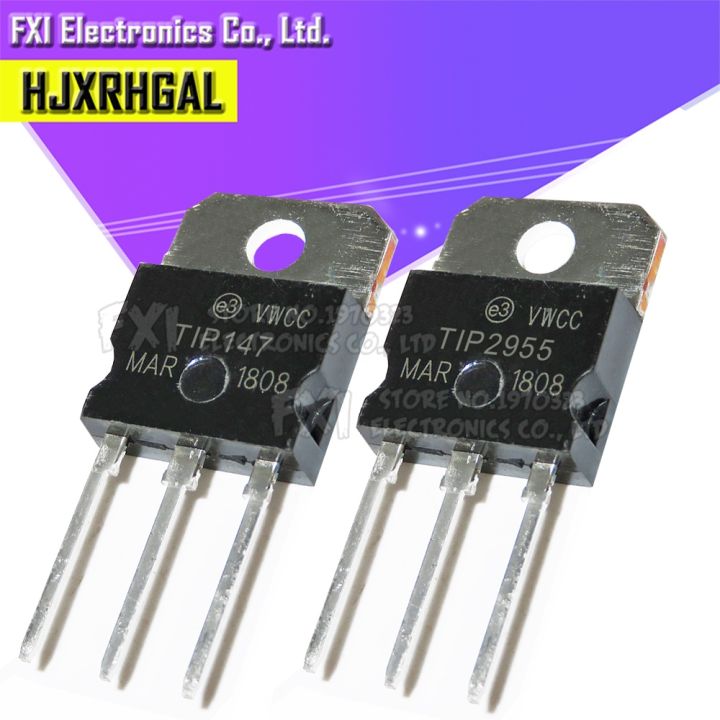 5PCS TIP147 TIP2955 TIP3055 TIP35C TIP36C TO-218 TO218 Darlington ...