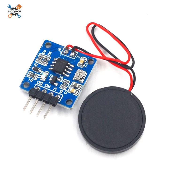 Ziqqucu Vibration Switch Sensor Module Piezoelectric Vibration Tapping ...