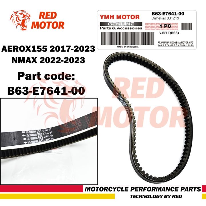V-BELT FOR AEROX155 2017-2023/NMAX 202-2023 B63-E7641-00 | Lazada PH