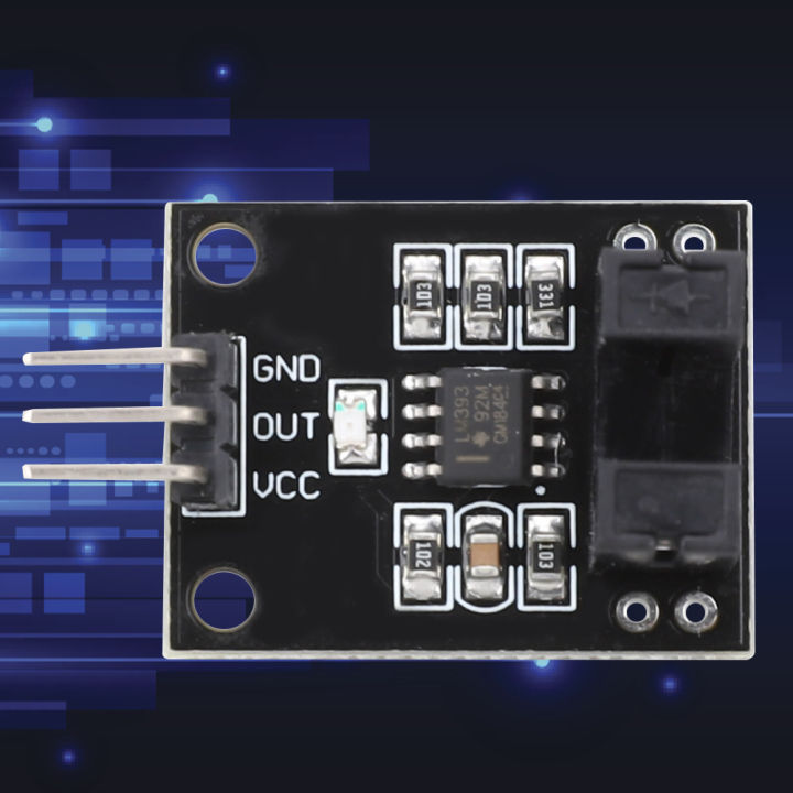 5 ชิ้น Photoelectric Correlation Sensor โมดูลเคาน์เตอร์นับเซ็นเซอร์ ...