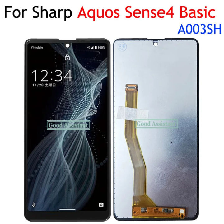 5.8 Inch Black For Sharp Aquos Sense4 Basic Sense 4 Basic A003SH LCD ...
