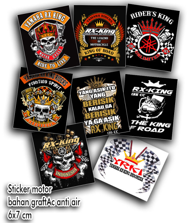 stiker yamaha rx king stiker rx king stiker yrki stiker motor graftac ...