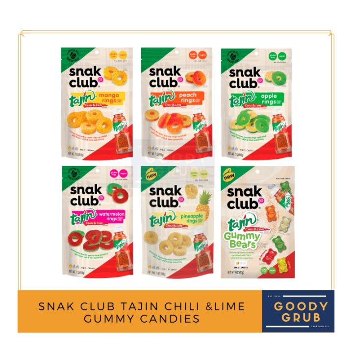 Snak Club Tajin Chili and Lime Gummy Candy | Lazada PH