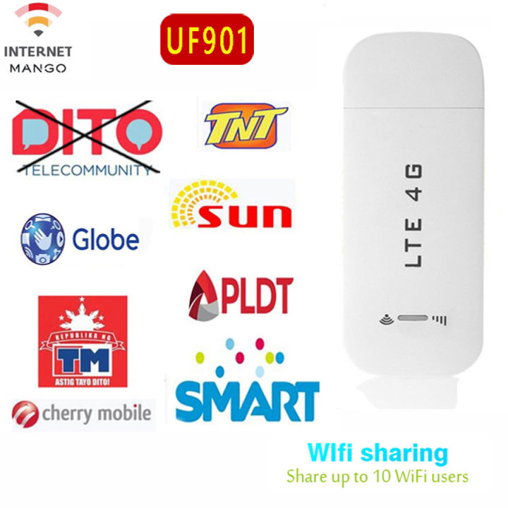 4G LTE Wireless Router USB Dongle 150Mbps Modem Stick Mobile Broadband Sim Card WiFi Adapter ...