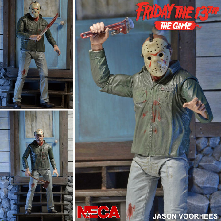 Model โมเดล ของแท้ 100% NECA จากเรื่อง Friday the 13th Part 3 3D 1982 ...