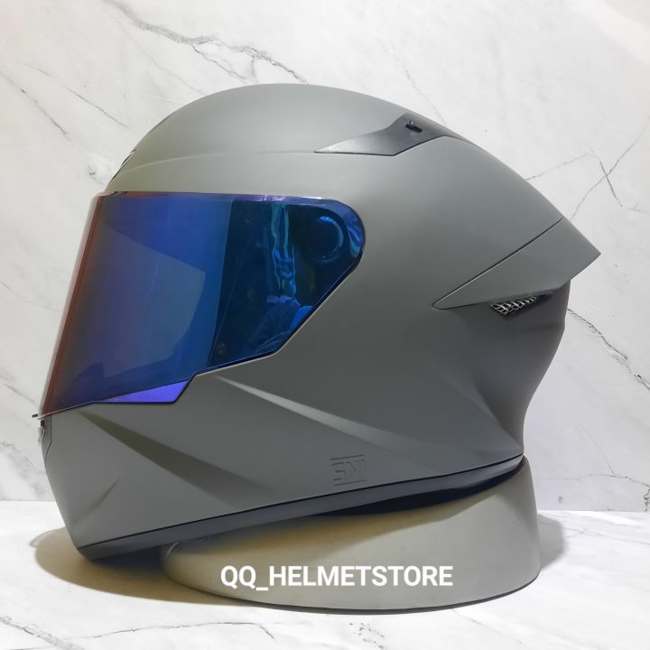 HELM KYT TT COURSE GREY DOFF ORIGINAL | Lazada Indonesia