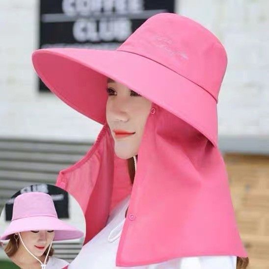 BGC Summer face anti-UV folding bike plain hat | Lazada PH