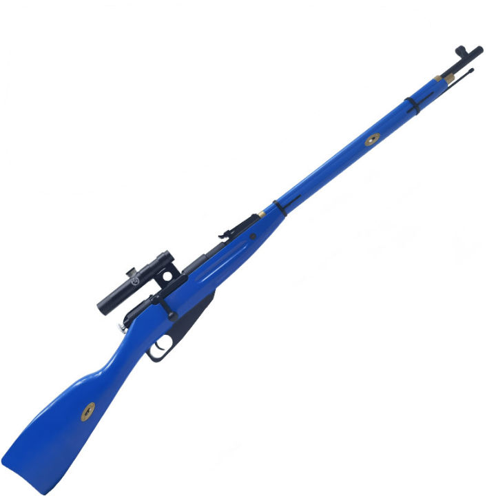 "Solid wood all-metal Mosinnagan" modified sniper boy toy gun shell ...