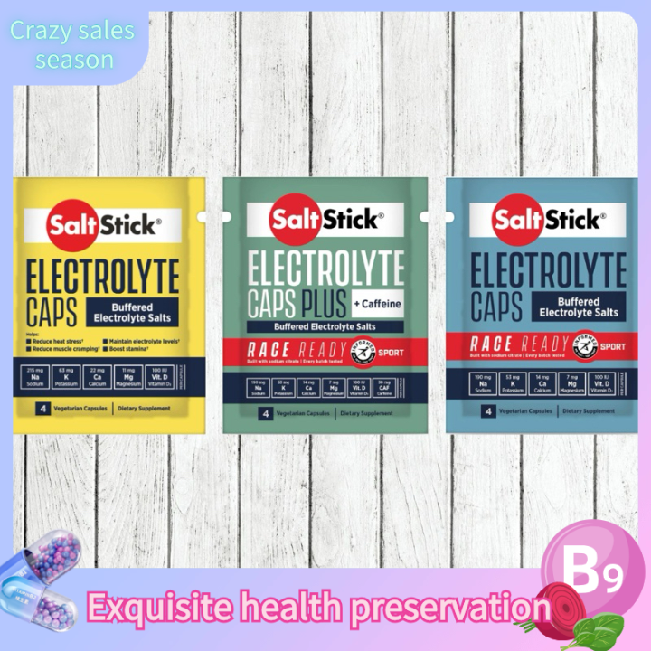 Saltstick Electrolyte Caps Buffered Electrolyte Salts (4 capsules) EXP ...