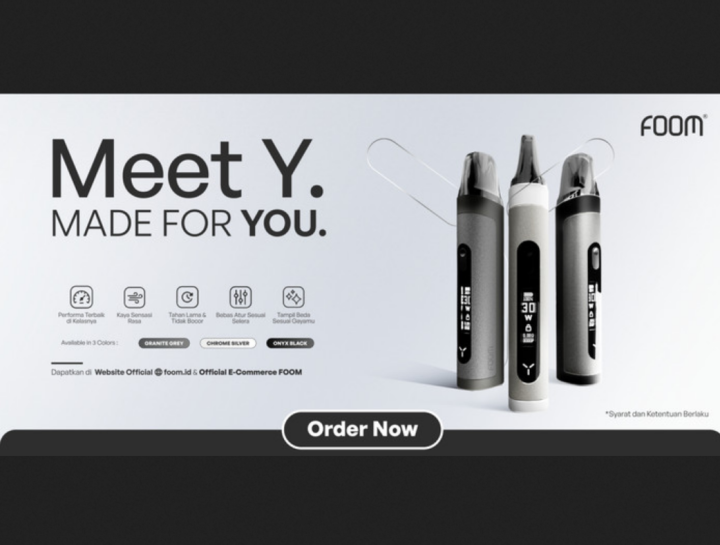 Pod FOOM Y Bundling Saltnic 15ml 30mg | Lazada Indonesia