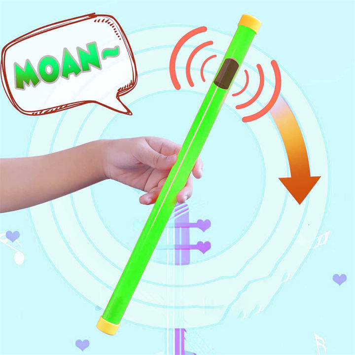 【sanheZ】Multi-color single-tube magic sound wand strange screaming wand ...