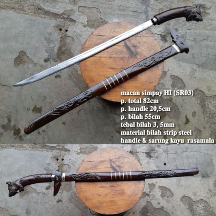 golok hitam panjang 1 meter | Lazada Indonesia