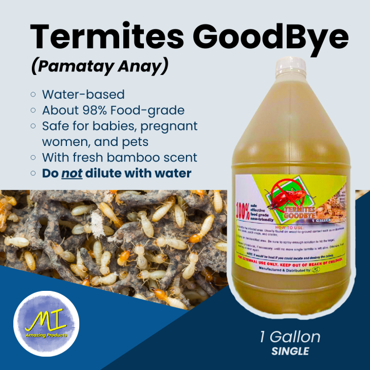 BEST SELLER 💙 1 Gallon Termites GoodBye // pamatay anay // termite ...