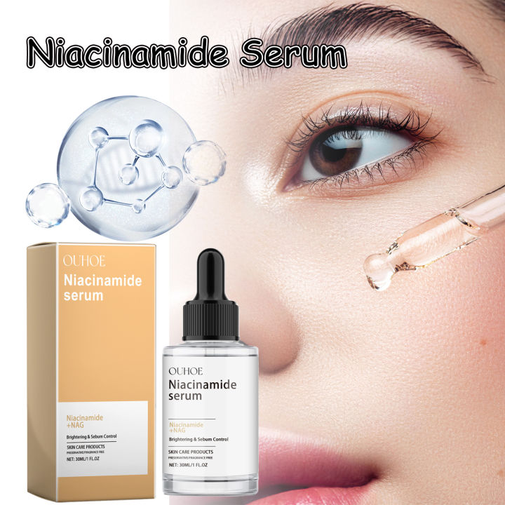 OUHOE Niacinamide Serum Niacinamide Pure Serum Soft Smooth Brightening ...