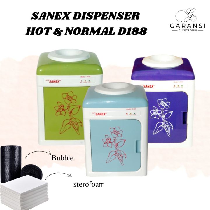SANEX Dispenser Air Hot & Normal D188 (dengan pintu) DISPENSER GALON ...