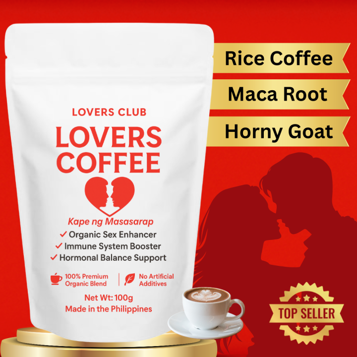Lovers Coffee Rice Coffee with Maca Root & Horny Goat Weed Organic Sex ...