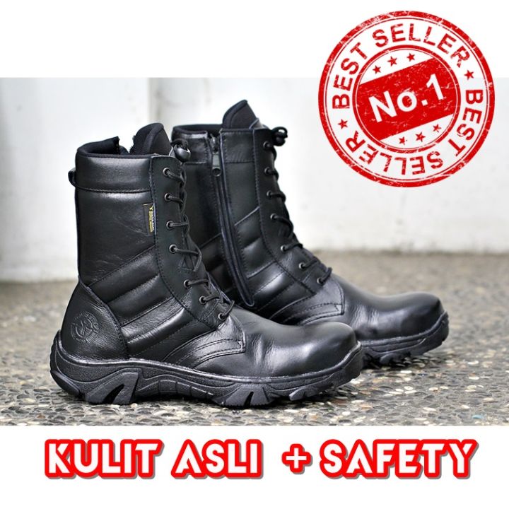 Sepatu Pria Pdl Security YoursStep Pdl Kulit / Pdl Polisi / Pdl Tni ...