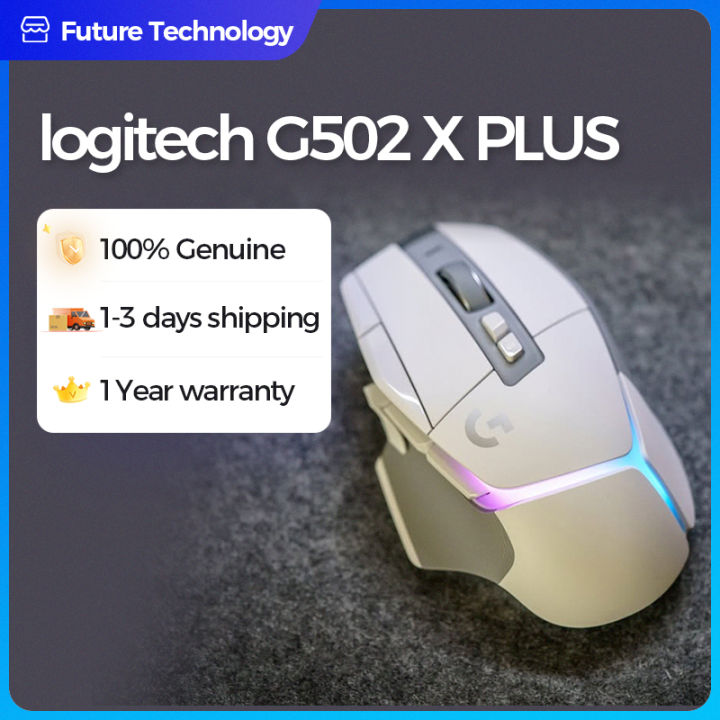 Logitech G502 X Plus Wireless Gaming Mouse 25600DPI HERO 25K Sensor ...