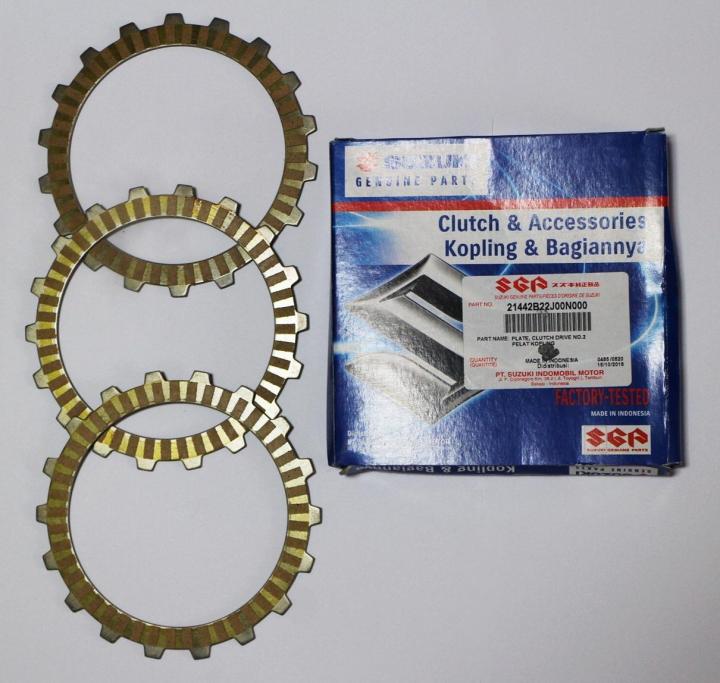 ORIGINAL SUZUKI CLUTCH LINING FOR RAIDER J 115 FI (3 PCS) | Lazada PH