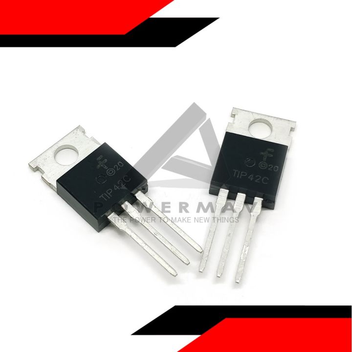2pcs original tip42 transistor TIP42C TIP42 TO-220 TIP42C TIP42 TO-220 ...