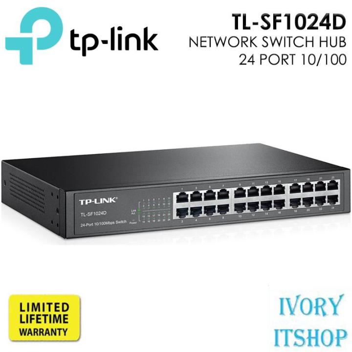 TL-SF1024D NETWORK SWITCH HUB 24 PORT 10/100 SF1024D/ivoryitshop ...