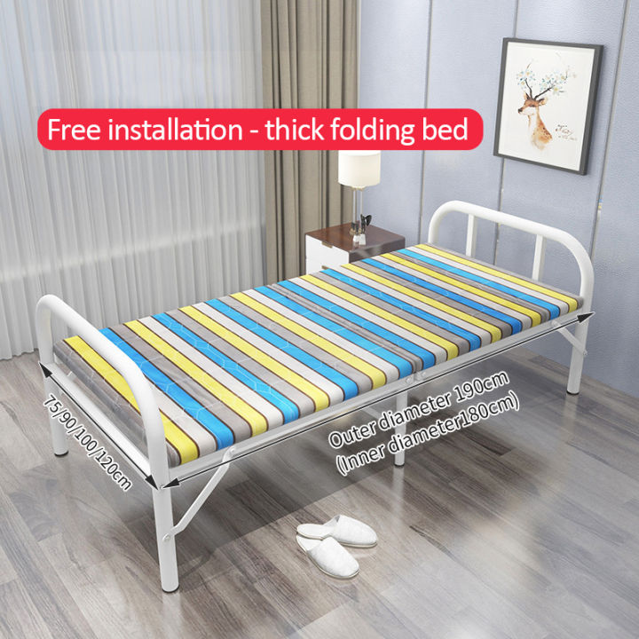 Katil Lipat Foldable Bed Frame Bedroom Furniture/Bed Base/Katil Single ...