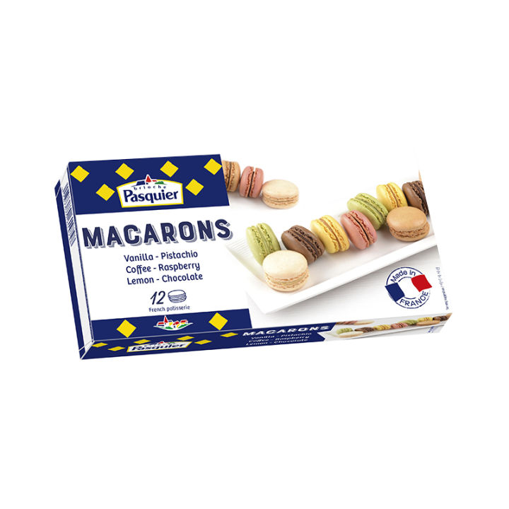 [พร้อมส่ง!!!] ปาสกีเย่จ์ มาการอง x 12 ชิ้นPasquier Macaron x 12 pcs | Lazada.co.th