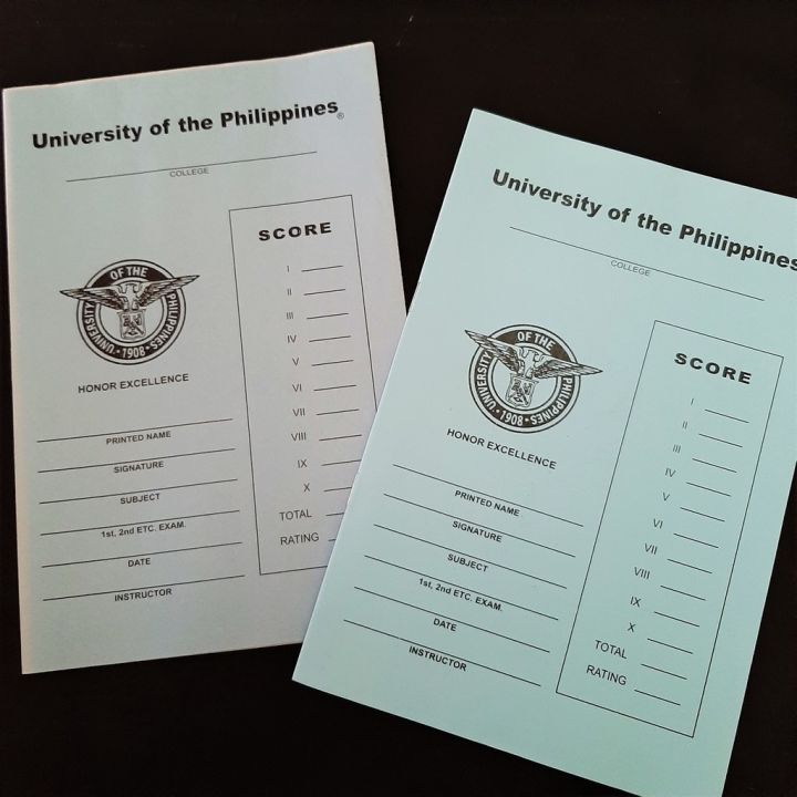 50pcs U.P Blue Book (special & ordinary) | Lazada PH