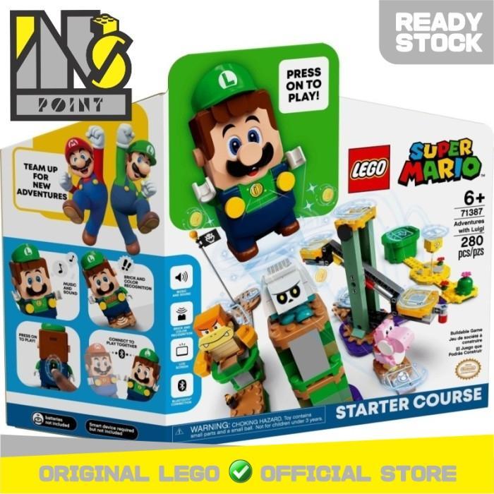 LEGO 71387 - SUPER MARIO - ADVENTURES WITH LUIGI-TATA TOYS SHOP ...