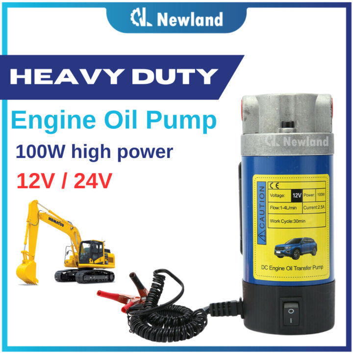 Pump Minyak Hitam / Engine Oil Pump 12V / 24V / Pam Minyak Hitam - Fast ...