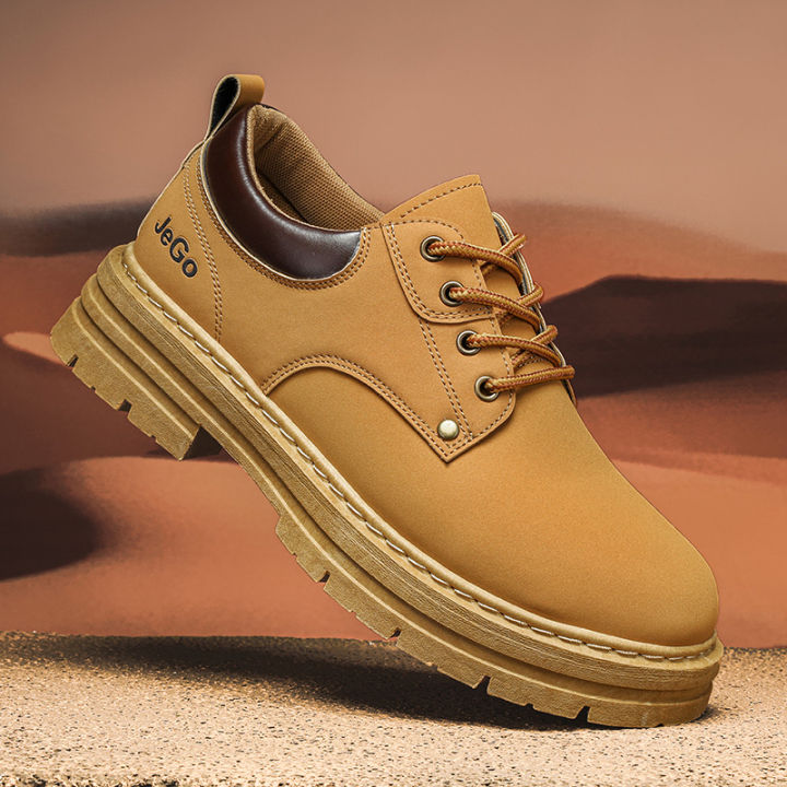 【READY sotck】 kasut kulit potong rendah lelaki, mudah dan bergaya kasut ...