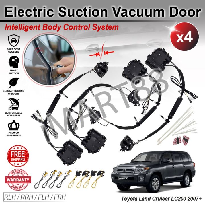 Toyota Land Cruiser LC200 2007-ON Electric Suction Power Vacuum Door ...