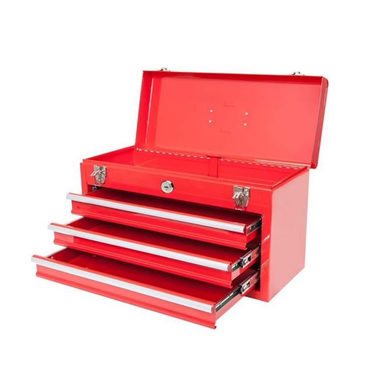 STEEL 20inch Portable Drawer Toolbox with Lock | Lazada PH