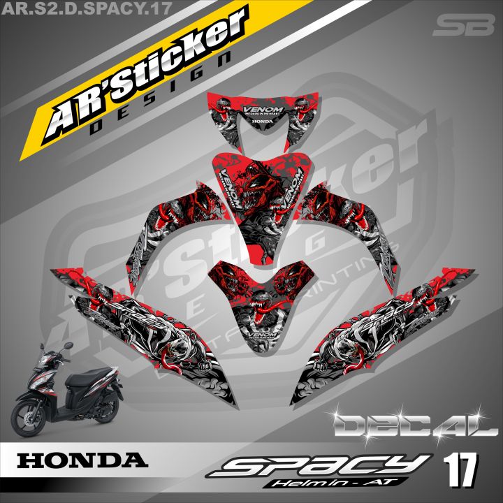 Sticker Decal Full Body SPACY - Sticker Decal SPACY LIST VARIASI ...