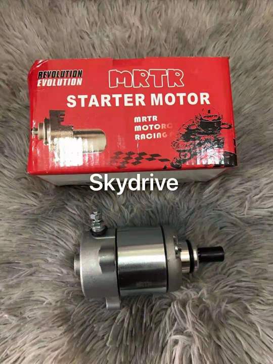MOTORCYCLE PARTS STARTER MOTOR ASSY FOR XRM, WAVE, SAMSH, LIFAN | Lazada PH