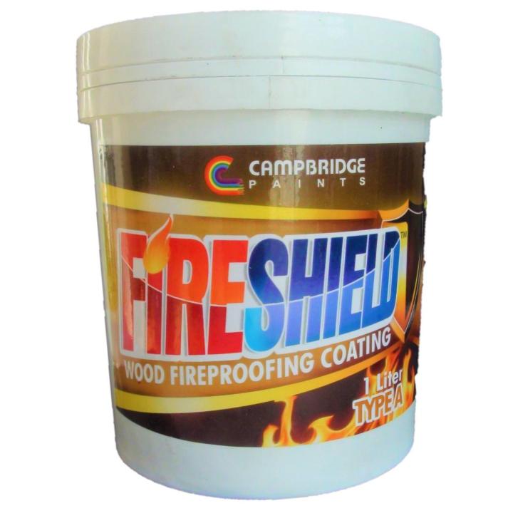 Campridge Fireshield Wood Fireproofing Coating - 1L | Lazada PH