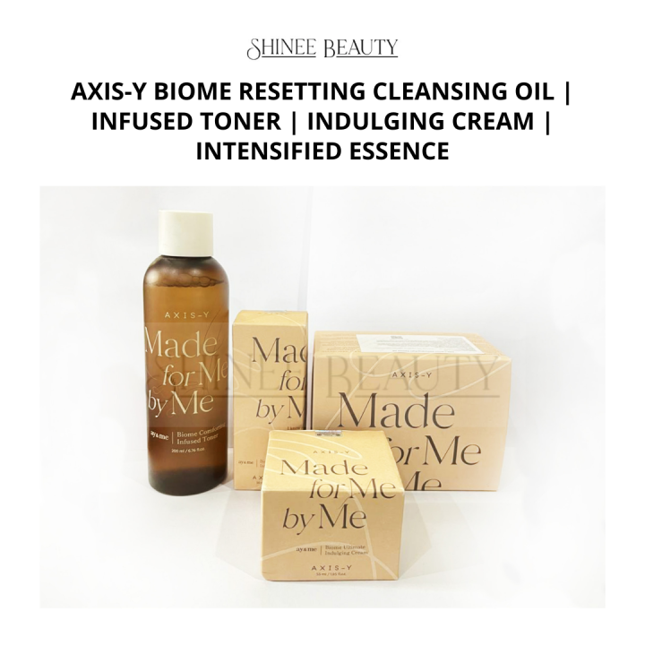 AXIS-Y Biome Resetting Moringa Cleansing Oil | Infused Toner ...