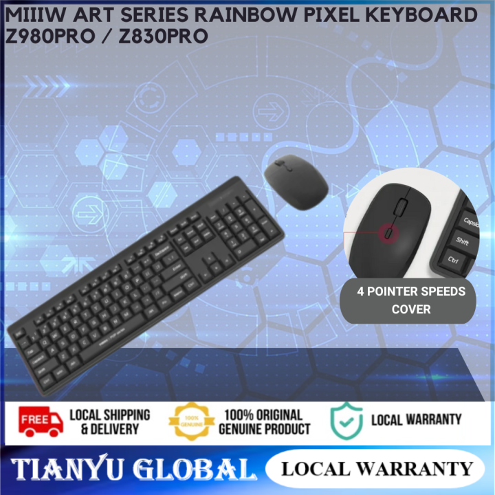 【SG READY STOCK】 Original Xiaomi MIIIW B1040 2.4GHz Wireless Office ...