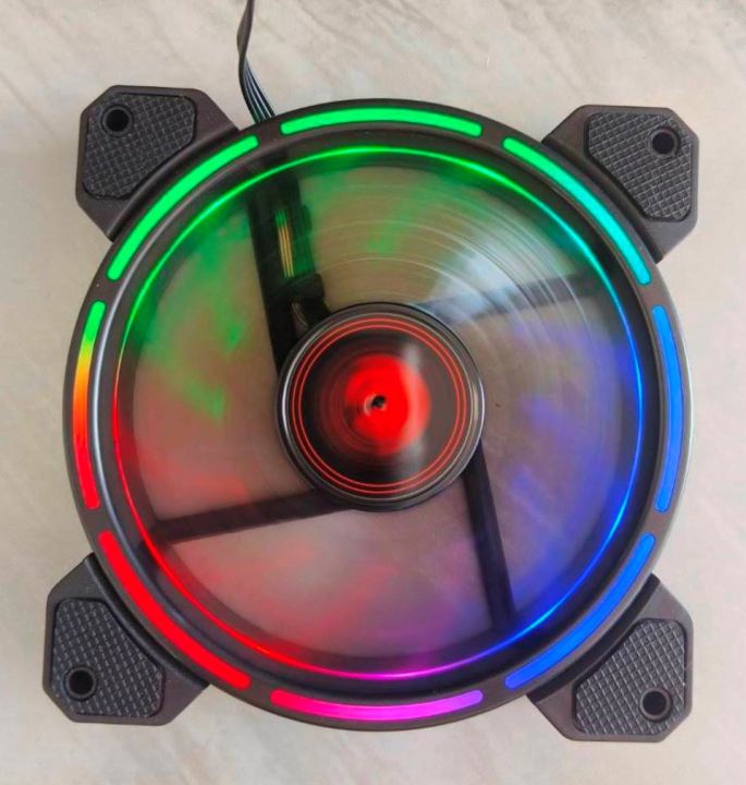 Fan Case 120mm ARGB LED พัดลมระบายความร้อนเคส DL | Lazada.co.th