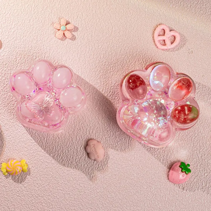 Taba Squishy Kit Set Liquid Gel+3"Paw Silicone Mold+Flocking | Lazada PH