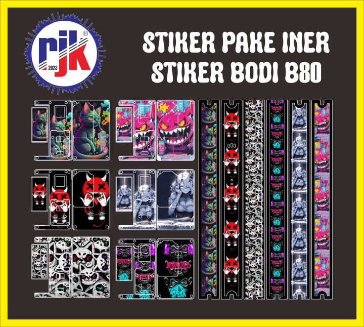 STIKER INER centaurus + STIKER BODI B80 | Lazada Indonesia