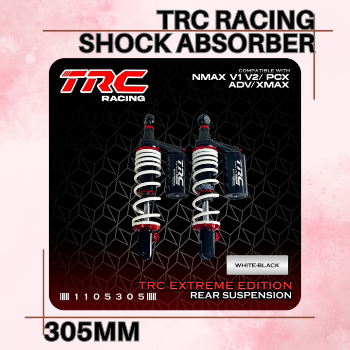 TRC Racing 305mm Rear Shock Absorber Suspension with Reservoir NMAX ADV ...