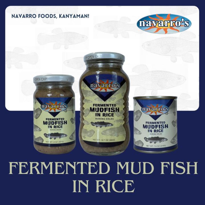 Navarro's Fermented Mud Fish In Rice (Burong Dalag) | Lazada PH