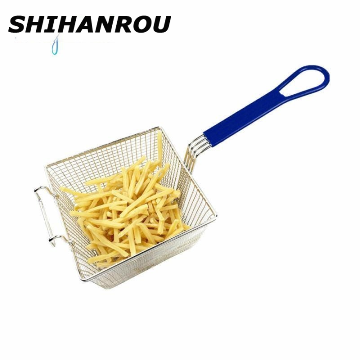 SHIHANROU Magideal Basket Deep Fry Cooking Tools เครื่องมือกรองมันฝรั่ง ...