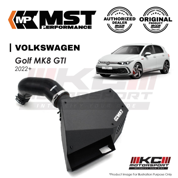 Volkswagen Golf MK8 GTI 2022+ - MST Performance Cold Air Intake System (VW-MK888) | Lazada